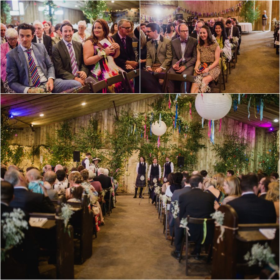 Fun filled rustic barn wedding at Comrie Croft - Fiona & Robert ...